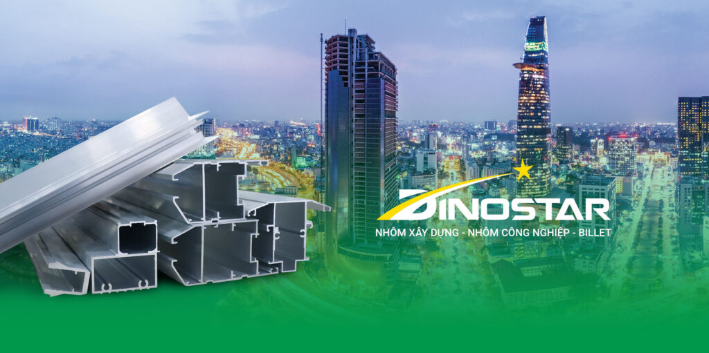 Thi công gian hàng Nhôm Dinostar tại Triển lãm Quốc tế Vietbuild