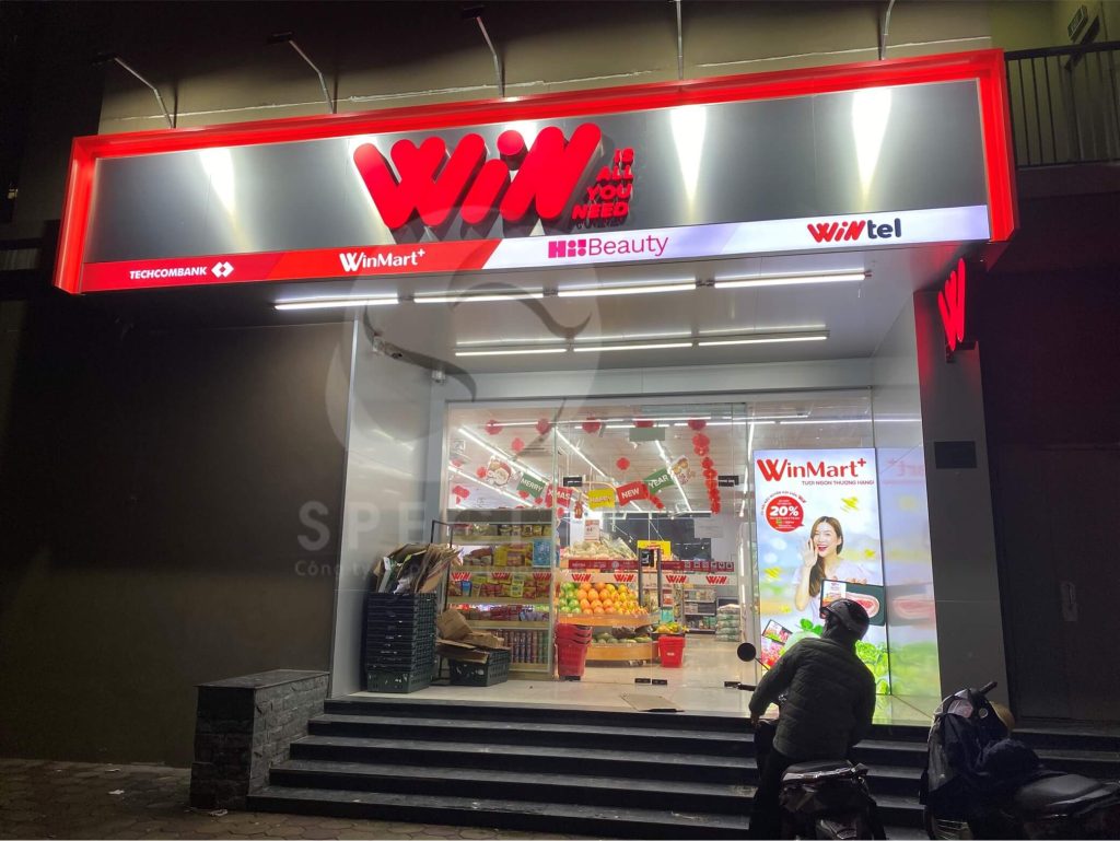 Dự án thi công lắp đặt quầy kệ Winmart của Special